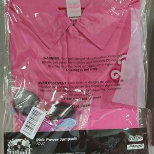 Barbie | Other | Barbie Movie Pink Power Jumpsuit Adult Large L New ...